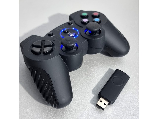 PS3 I PC ISY IC4000-2 bežični džojstik za +USB risive r