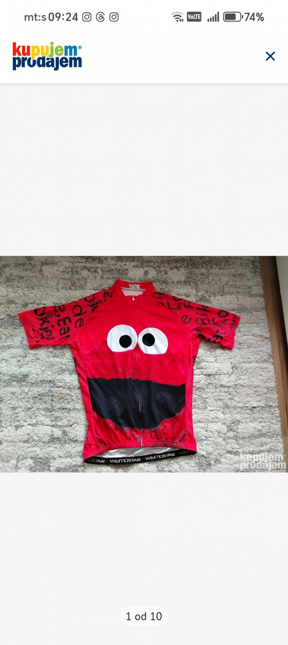 Weimostar Cookie monster dres L