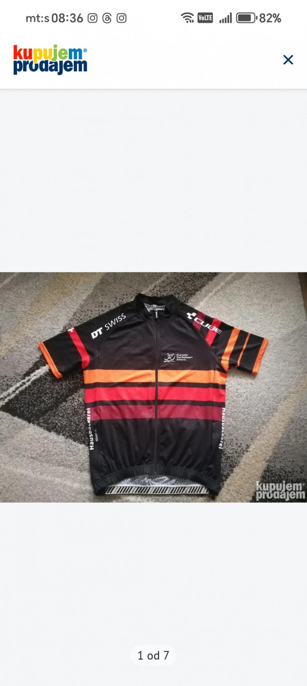Huerzeler biciklistički dres nov M