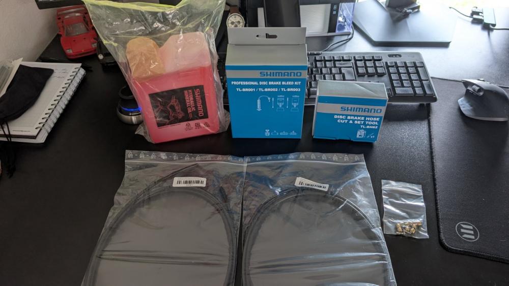 Shimano Road bike bleed kit