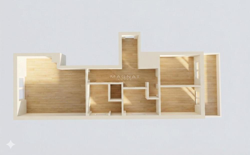 Trosoban stan na prodaju, 75m2, 198.000€