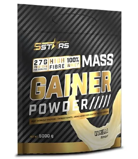 5 Stars Mass Gainer, Vanilla, 5000g