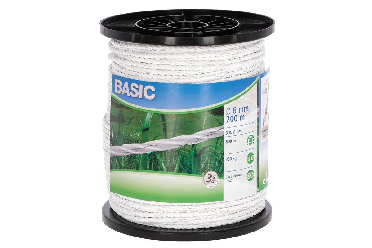 KERBL Kanap Basic 200 m/3.87 Ω/ 6mm