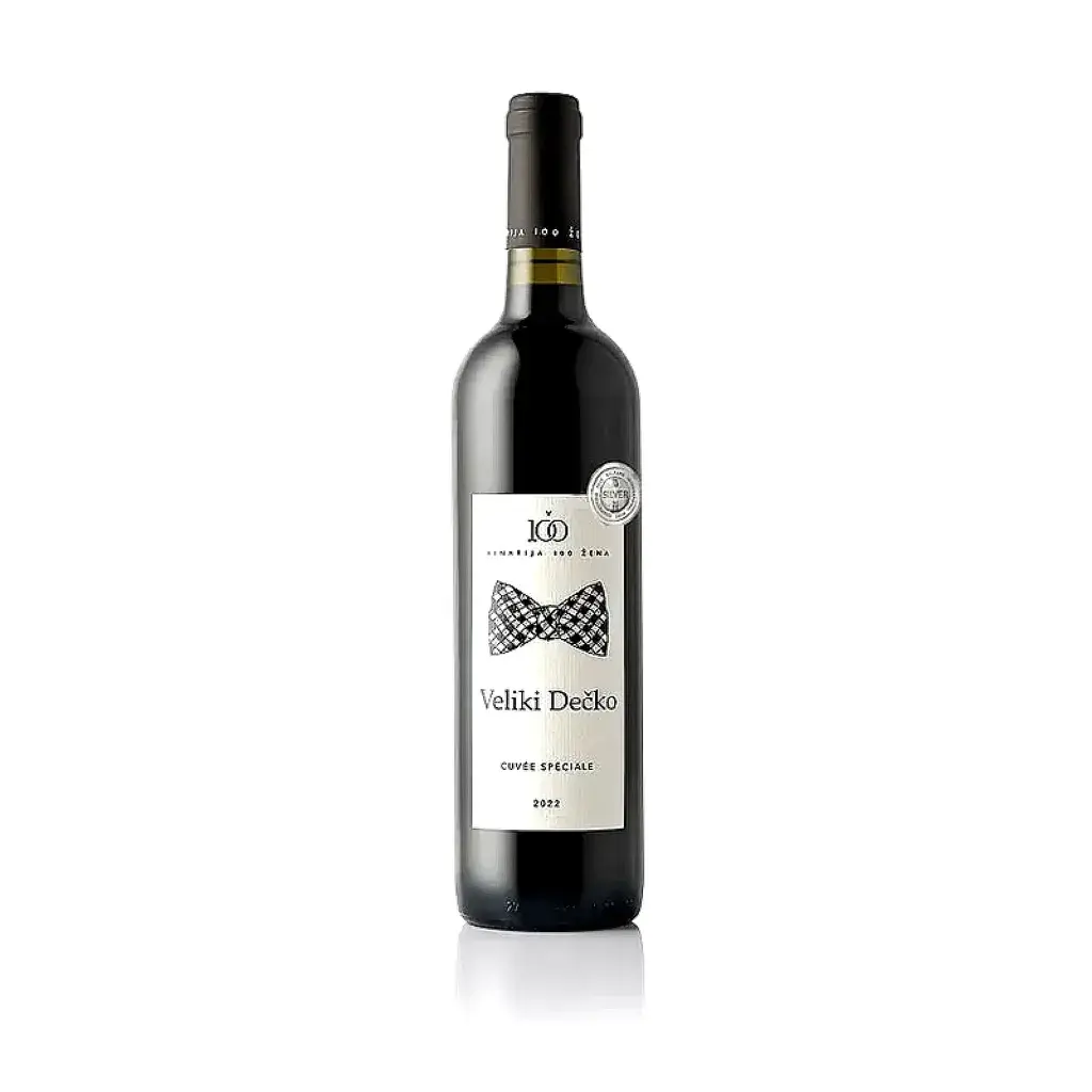 100 Žena Crveno vino Veliki Dečko, 0.75l