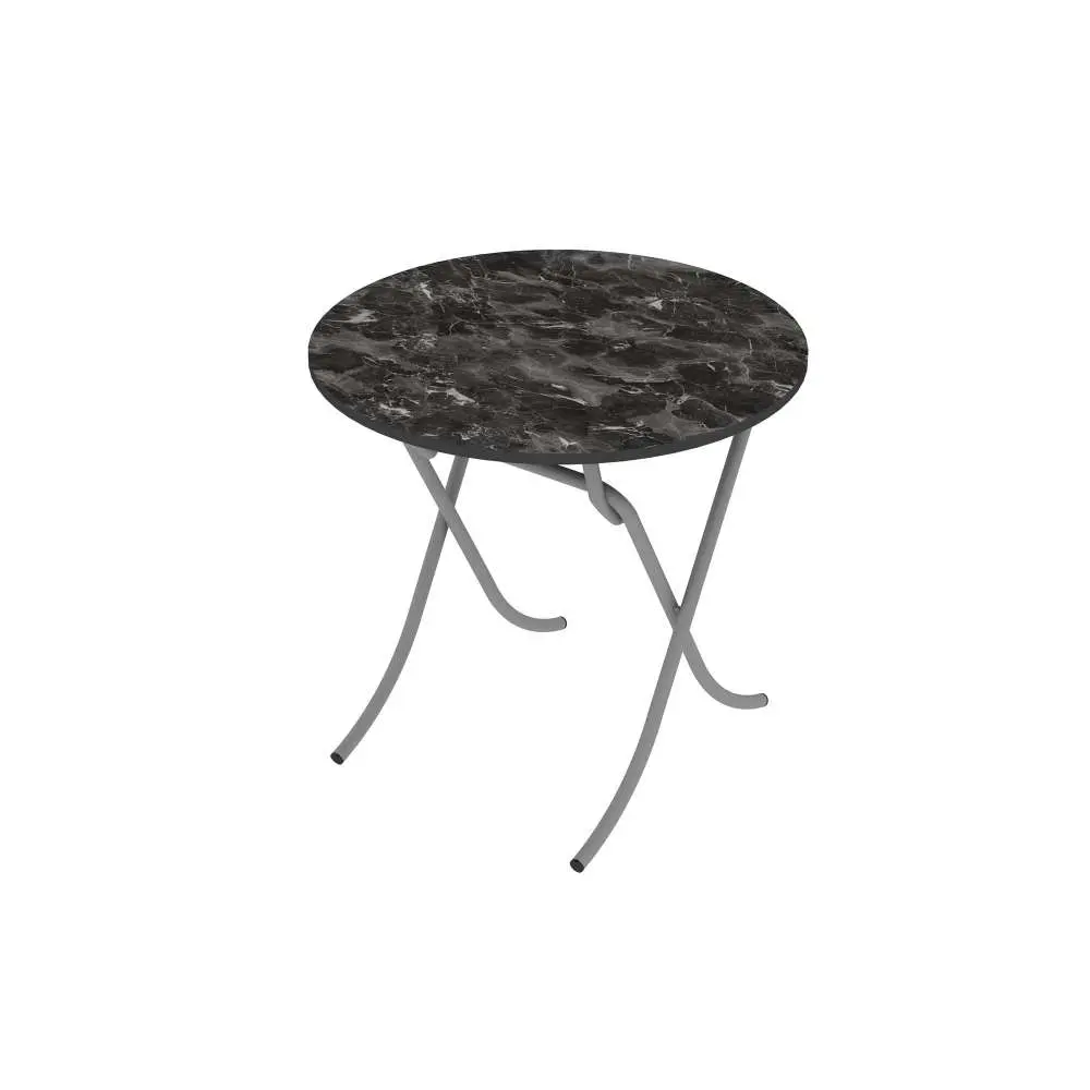ALESTA Sklopivi sto AL10038CM 80cm crni