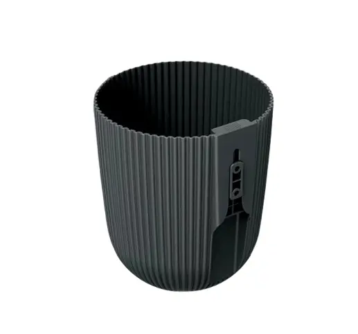 Prosperplast Saksija Milly Wall DMIW150, Tamnosiva