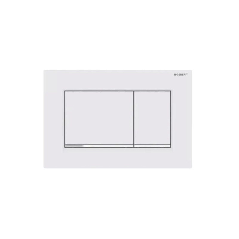 Tipka Geberit Sigma20 Square mat bela 115.883.JT.1