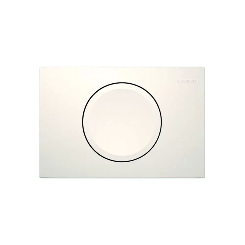 Tipka Geberit Delta15 Round bela 115.109.11.1