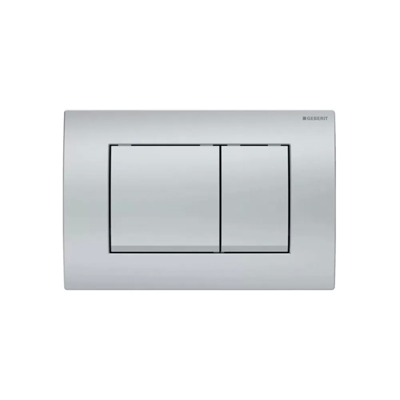 Tipka Geberit Delta20 Square mat hrom 115.137.46.1