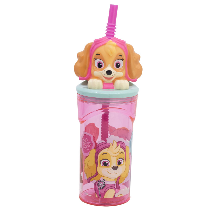 Stor flašica sa 3D figurom 360ml, Paw Patrol Girl