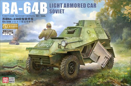 LANMO Model MM35003 BA-64B(r) - Light Armored Car, Soviet