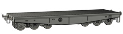 NEW! Germania-Figuren 35-WW2-1101 Flat Wagon 80 Tons Type Ssys 80