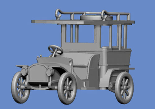 NEW! Germania-Figuren 72-German-0002 The Mercedes Kaiserwagen
