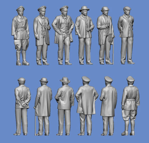 NEW! Germania-Figuren 72-German-0007 At The Boxes II