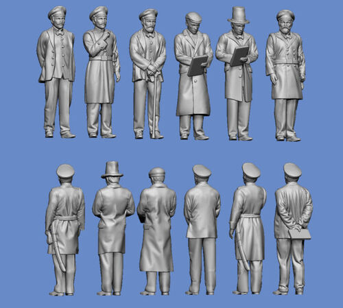 NEW! Germania-Figuren 72-German-0011 Journalists