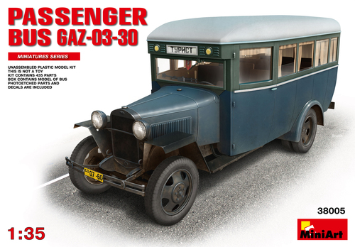 MiniArt 38005 Bus pasażerski Gaz-03-30