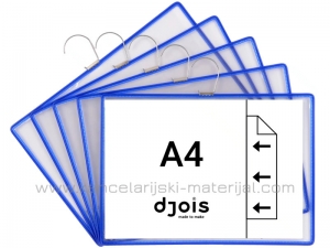 TARIFOLD ramovi sa folijom i kukom za kačenje, A4 horizontalni 1/5