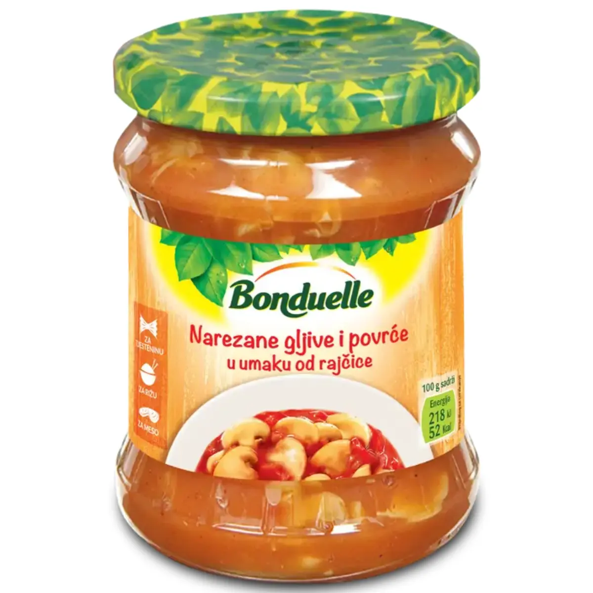 Bonduelle Šampinjoni u blagom sosu, 450 ml