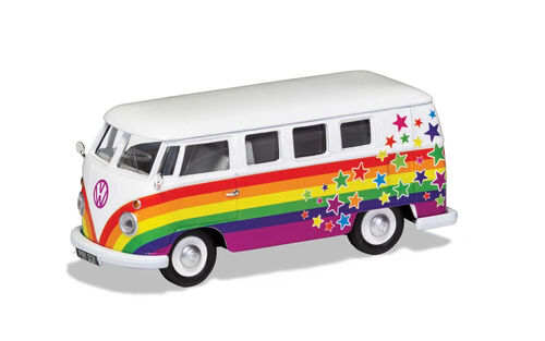 NEW! Corgi CC02731 Volkswagen Campervan - Peace Love and Wishes