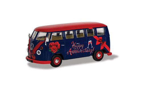 NEW! Corgi CC02735 Volkswagen Campervan - Happy Anniversary