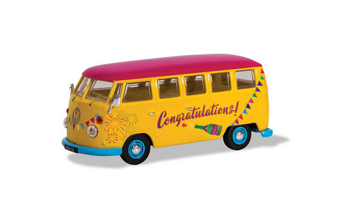 NEW! Corgi CC02736 Volkswagen Campervan - Congratulations