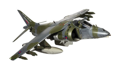 Corgi AA29302 BAe Harrier GR.9 A - ZG506/P77 'Ninja 1' , Cottesmore Wing, RAF Cottesmore (Final Flight Retirement Scheme, 15th December 2010)