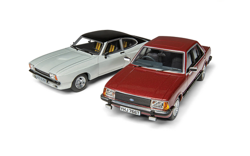 NEW! Corgi CC91991 Screen Stars - Ford Capri Mk.2 X-Pack and Ford Granada Mk2 2.8i Ghia