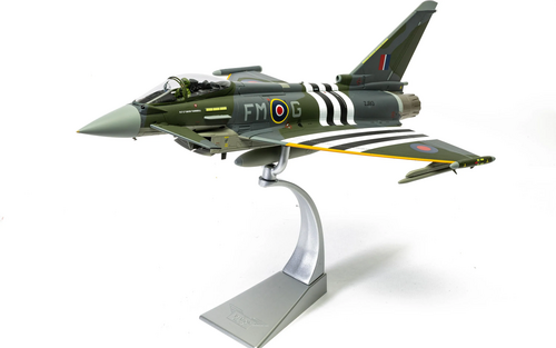 NEW! Corgi AA29004 Eurofighter Typhoon FGR.4 - ZJ913 FM-G 'Moggy', Flt Lt David 'Turbo' Turnbull, RAF No.29 SqN (Coningsby / 6th June 2024)
