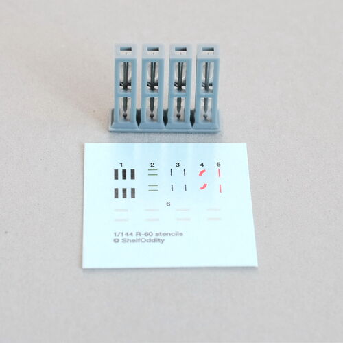 NEW! Shelf Oddity 1144060 R-60 / AA-8 Aphid (4 pcs / 3D-Printed)