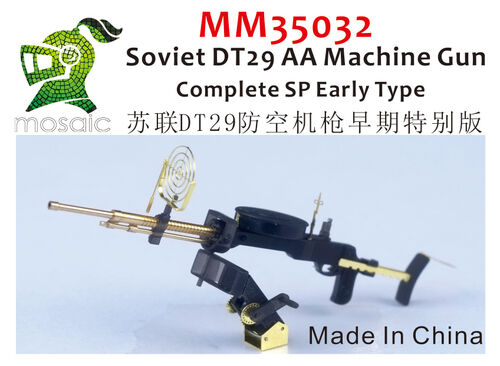 Mosaic Model MM35032 Soviet WWII DT-29 AA Machine Gun Early Type Special Set