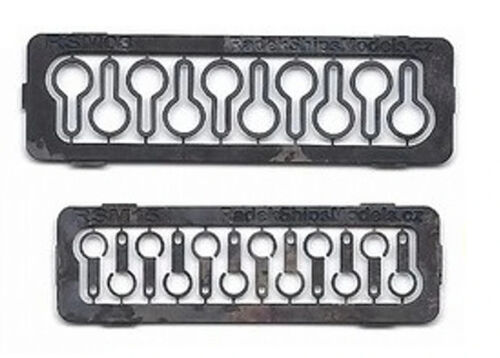 NEW! HiSModel SET-CS006 Cutty Sark and HMS Thermopylae - Clamp of Deadeyes (for Revell Kits)
