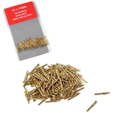 NEW! HiSModel SET-CS009 Cutty Sark and HMS Thermopylae - Brass Belaying Pins (150 pcs / for Revell Kits)