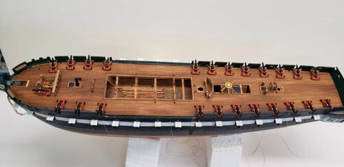 NEW! HiSModel SET-CON008 USS Constitution and USS United States - Set of Gun Carriages for Cannons on Upper Deck (for Revell Kits)
