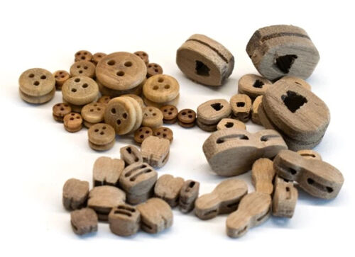 NEW! HiSModel SET-489ME03 Mercury - Set of Blocks for Standing Rigging (for Zvezda Kits)