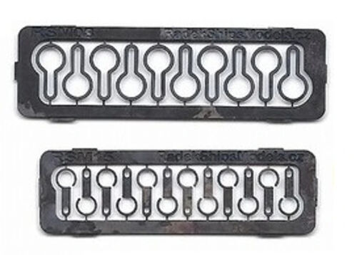 NEW! HiSModel SET-489ME05 Mercury - Clamp of Deadeyes (for Zvezda Kits)