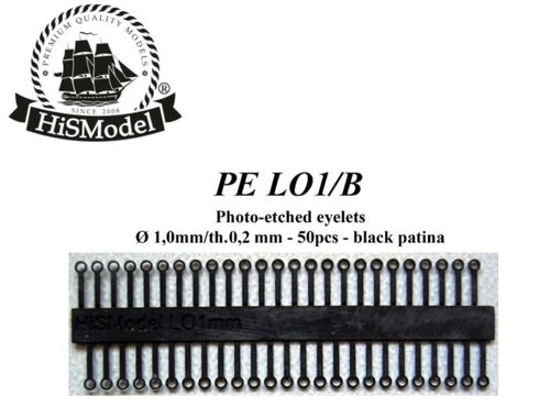 NEW! HiSModel SET-489ME07 Mercury - Eyelets for Guns (for Zvezda Kits)