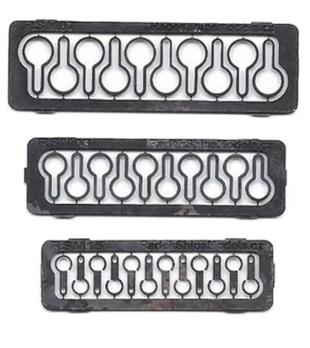 NEW! HiSModel SET-AL003 CSS Alabama - Clamps of Deadeyes (for Revell Kits)