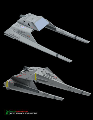 NEW! Green Strawberry 23926 Long Range Shuttle Surak
