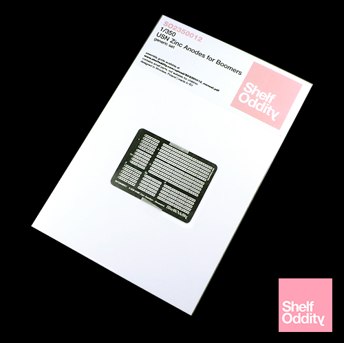 NEW! Shelf Oddity 2350012 USN Zinc Anodes for Boomers (SSBN) Generic Set