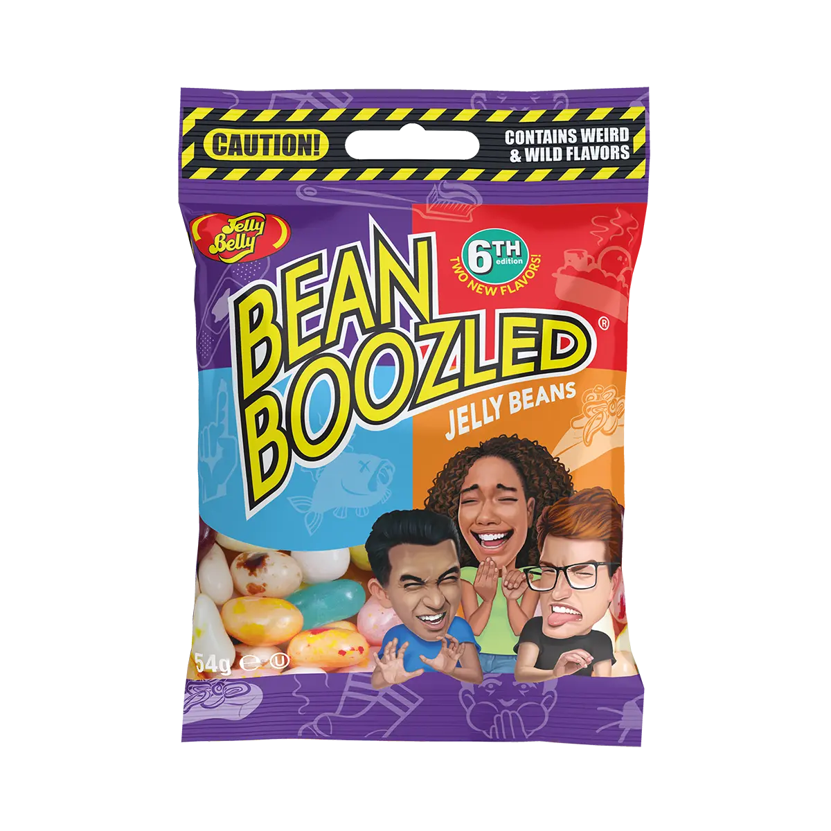 JELLY BELLY CANDY Draže bombone BEANBOOZLED, 54g