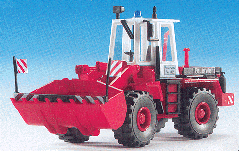 NEW! Kibri 18252 Feurwehr Wheel Loader