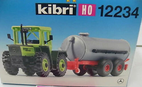 NEW! Kibri 12234 Mercedes-Benz Tractor with a 4-Axle Tank Trailer