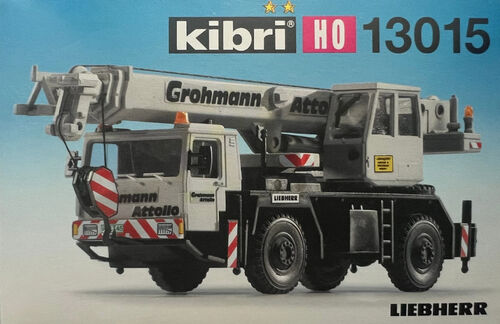 NEW! Kibri 13015 Liebherr 2-Axle Telescopic Mobile Crane