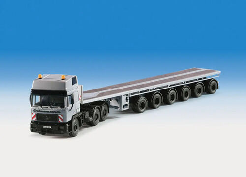 NEW! Kibri 13536 MAN 3-Axle with 6-Axle Platform Semi-Trailer