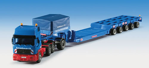 NEW! Kibri 13540 MAN 4-Axle with 5-Axle Low-Floor Heavy Semi-Trailer
