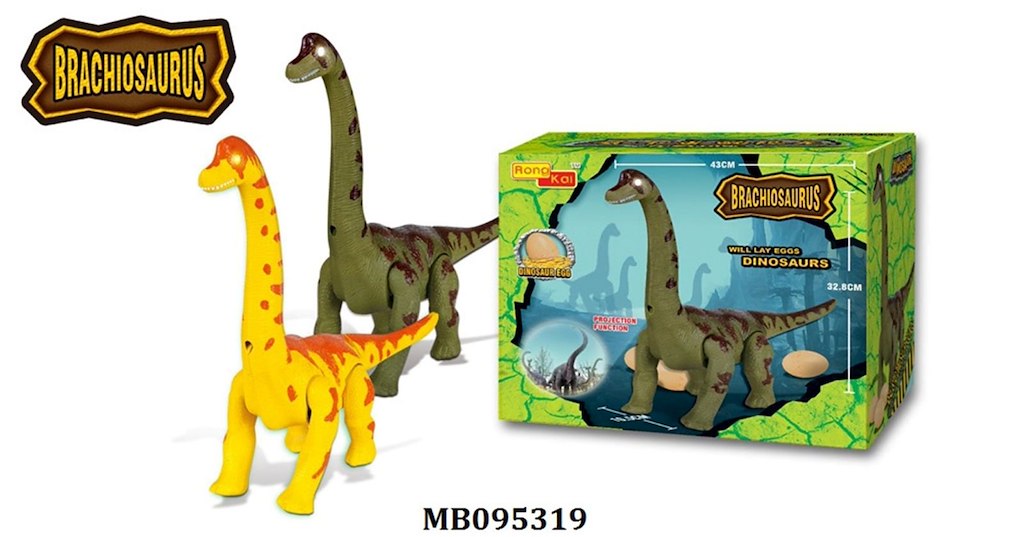 Dinosaurus koji nosi jaja – interaktivna igračka sa svetlom i zvukom LBN26-471