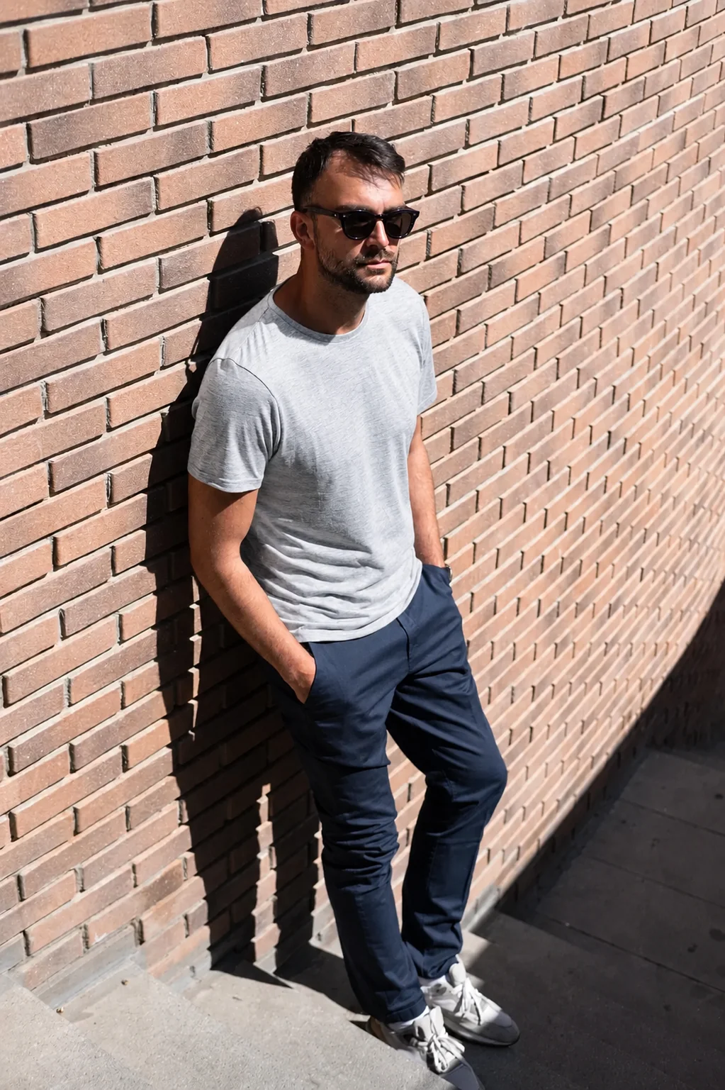 T-Shirt Light Gray muška svetlosiva majica
