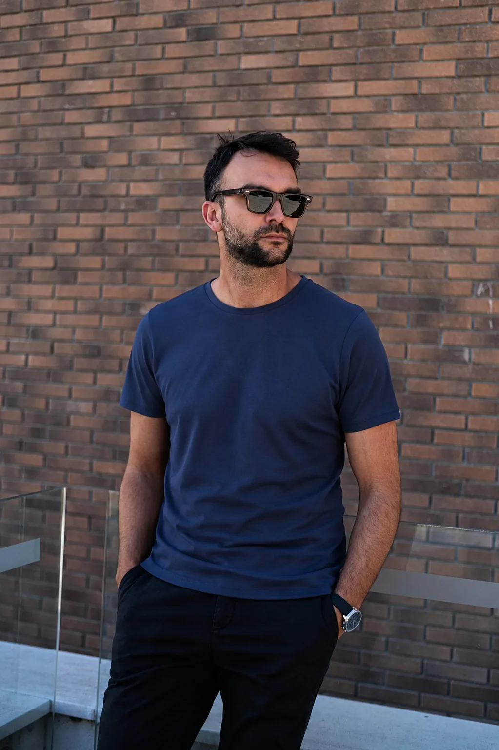 T-Shirt Navy muška teget majica