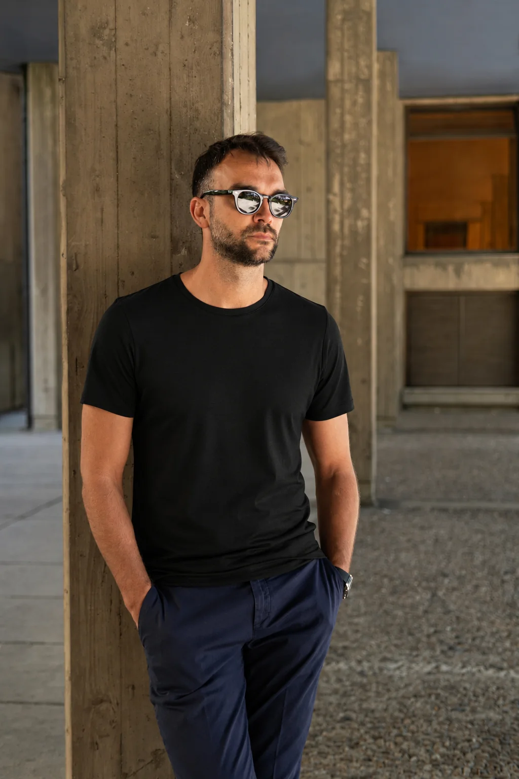 T-Shirt Black muška crna majica