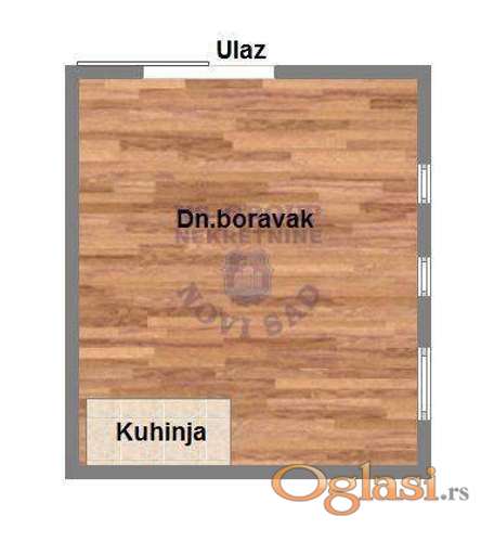 Garsonjera u Sadovima, 20m2